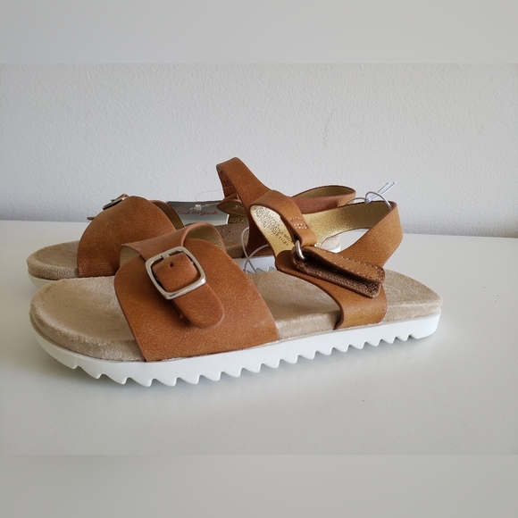 Cat & Jack | Shoes | Toddler Girls Footbed Cognac Shaelyn Sandals Size ...